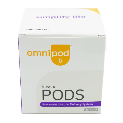 Omnipod 5 Waterproof Pods – 5‑Pack for Omnipod 5 System – The Digital Health Store