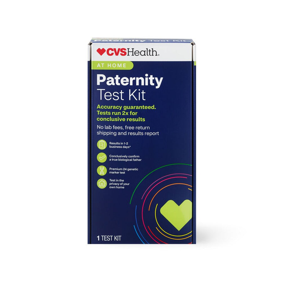 CVS Health At‑Home Paternity DNA Test Kit – 24 Marker, 1 ct – The ...