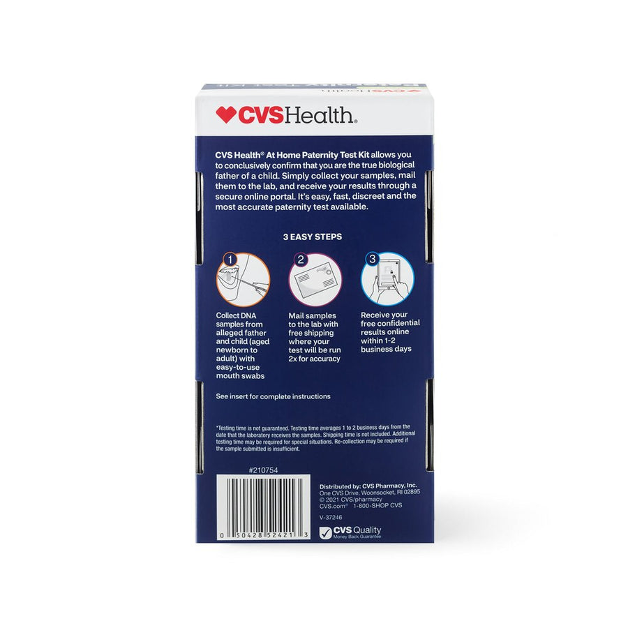 CVS Health At‑Home Paternity DNA Test Kit – 24 Marker, 1 ct – The ...