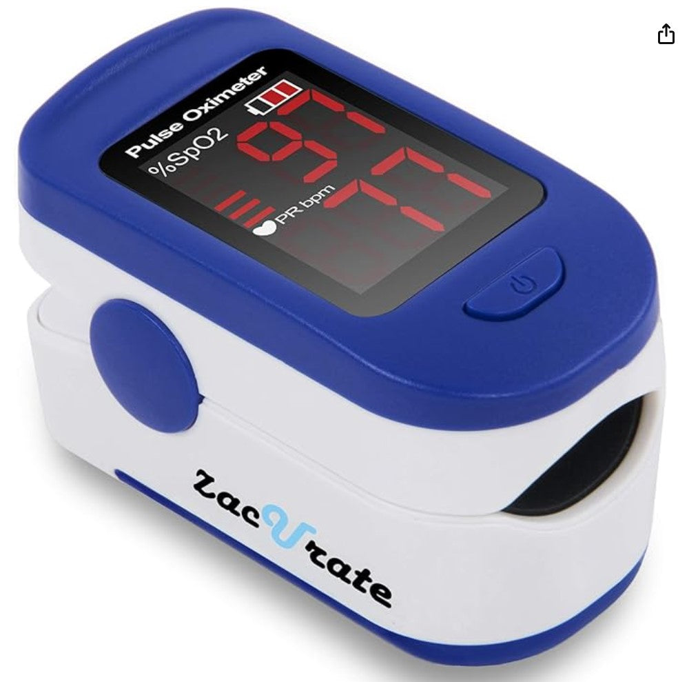 Zacurate Pulse Oximeter (500BL) – The Digital Health Store