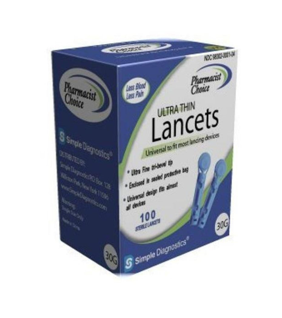 PharmacistChoice Twist Lancets 31G – 100 Count – The Digital Health Store