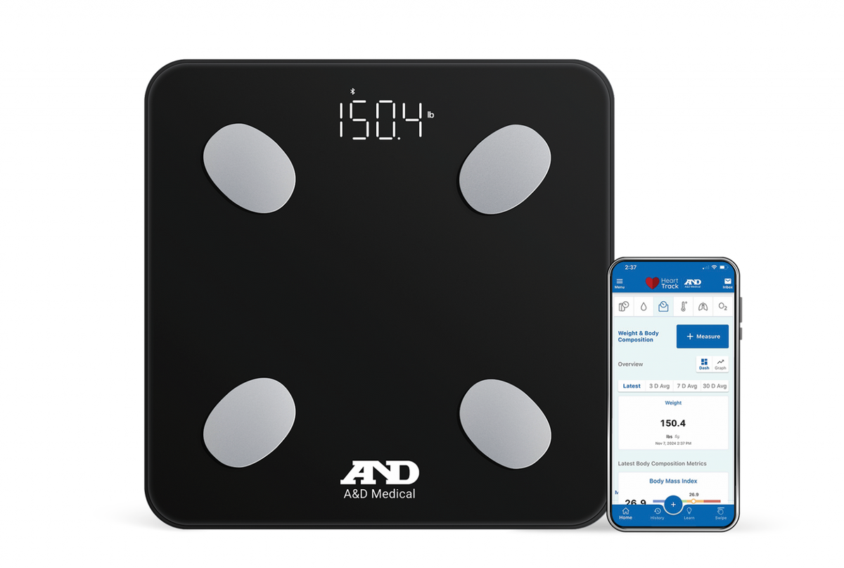 A&D UC-450BLE Bluetooth Body Composition Scale [BLE] – The Digital ...
