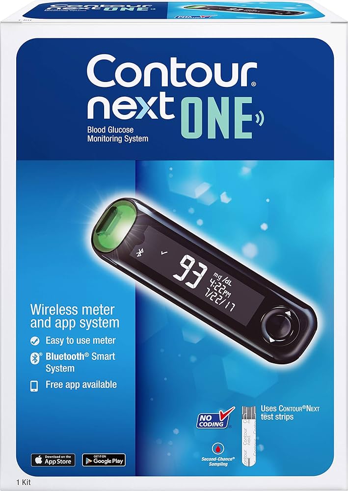 Contour Next ONE Blood Glucose Monitoring System [Bluetooth] – The ...