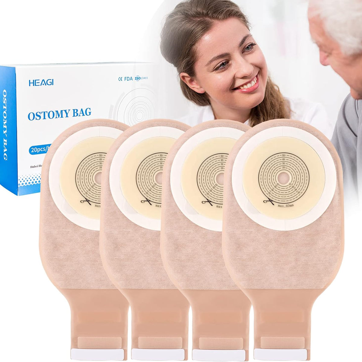 Heagi Ostomy Bag (20 Pcs) – The Digital Health Store