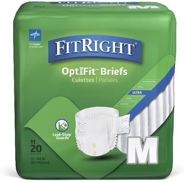Medline FitRight Ultra Disposable Incontinence Briefs – The Digital ...